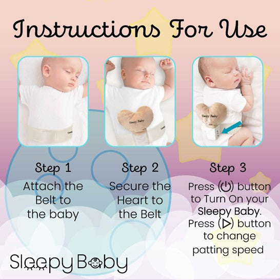Baby Sleep Aid & Infant White Noise Sound Machine - Sleepy Baby